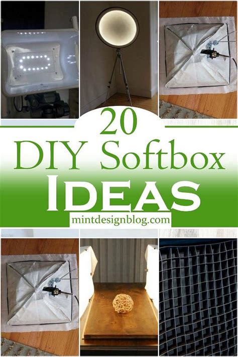 20 Diy Softbox Ideas You Can Build Easily Mint Design Blog