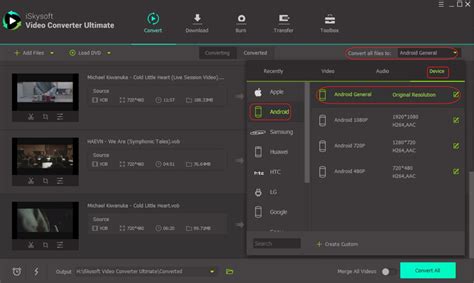Convert VOB Files To MP On Android