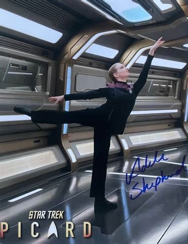 Adele Shepherd Star Trek Picard Series Original 8x10 Signed Photo 5