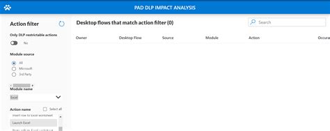 Automation Bug Dlp Impact Analysis For Desktop Flow Not Showing