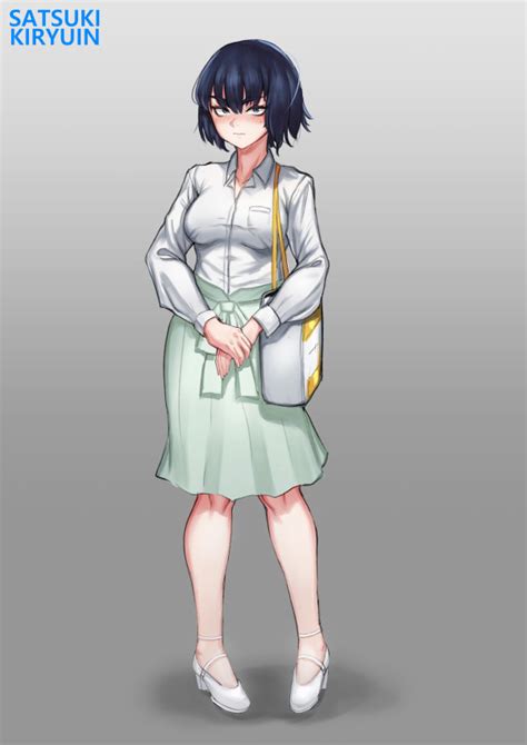 Safebooru 1girl Alternate Hairstyle Bag Bangs Black Hair Blue Eyes