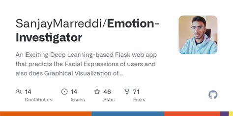 Github Sanjaymarreddiemotion Investigator An Exciting Deep Learning