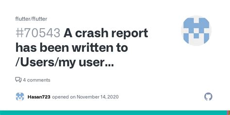 A Crash Report Has Been Written To Usersmy User