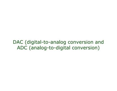 Digital Transmission And Analog Digital To Conversion Ppt
