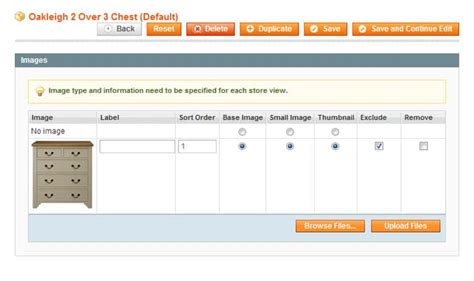 Magento Set The Small And Thumbnail Image The Same As The Base