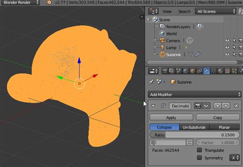Mesh Limited Dissolve Many Faces Blender Stack Exchange
