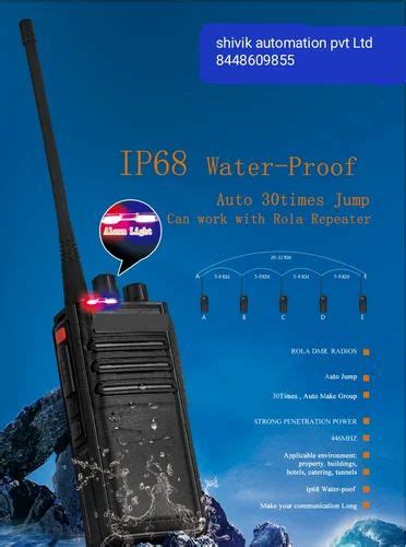 Digital Relay Repeater License Free Walkie Talkie With Frequency Hopping At ₹ 18000 Piece