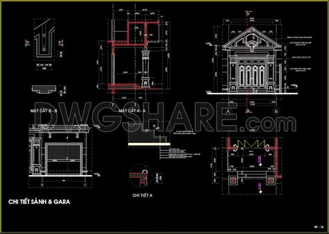 174 Detailed Autocad Drawings Of Vertical Elevations And Classic Balconies