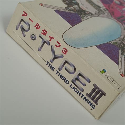 R Type Iii Reg Card Super Famicom Nintendo Sfc Japan Ver Shooting Irem 1993 Shvc Er Rtype 3