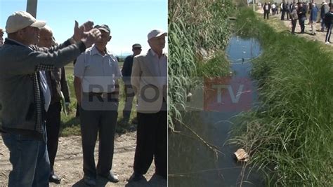 Protestë Për Ujrat E Zeza Në Durrës Banorët E Ish Kënetës Gjatë Verës Vjen Erë E Padurueshme