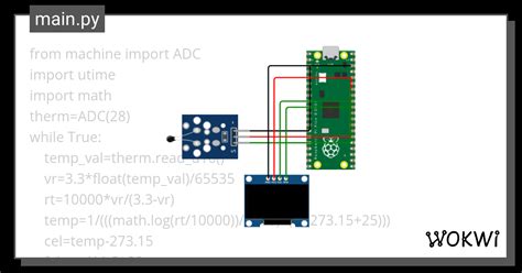 Calculation Of Temperature Wokwi Esp32 Stm32 Arduino Simulator