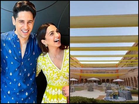 Sidharth Malhotra And Kiara Advani Haldi Ceremony Details Video Goes Viral Sidharth Kiara