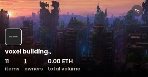 Voxel Building Collection Opensea