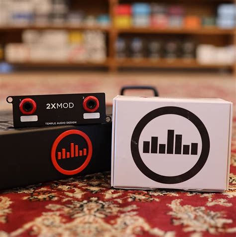 Temple Audio 2x Mod 2 Way Jack Patch Module Reverb