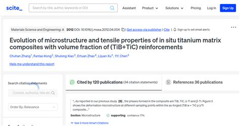 Evolution Of Microstructure And Tensile Properties Of In Situ Titanium Matrix Composites With