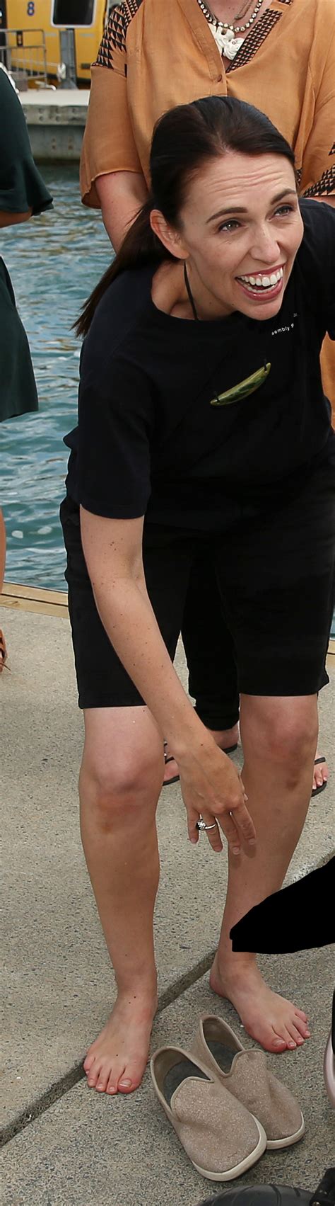 Jacinda Arderns Feet