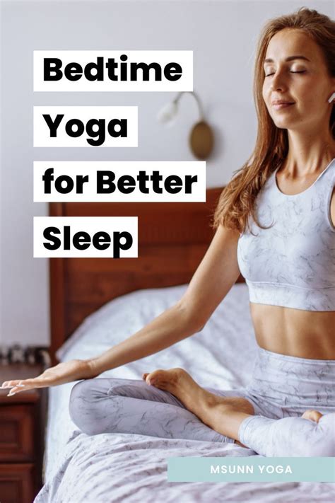 Yoga Poses Before Bed For Better Sleep