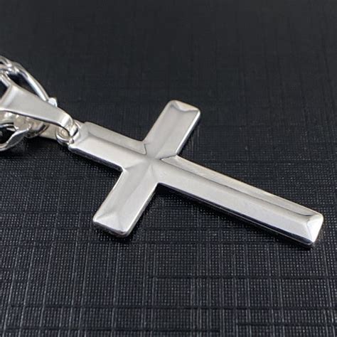 Small Sterling Silver Cross Pendant Only Etsy