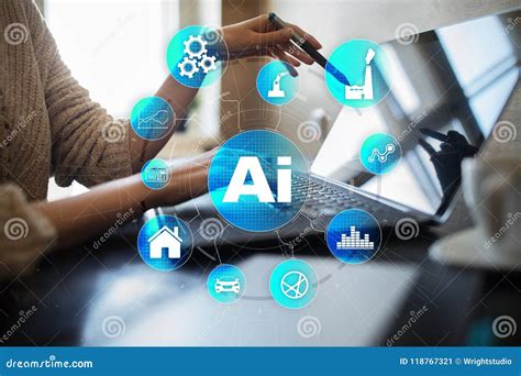 Ai Artificial Intelligence Machine Learning Neural Networks And Modern Technologies Concepts