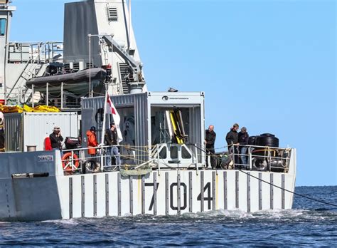 Geospectrum Technologies Completes Tests Of A Second Sonar System With The Rcn Canadian