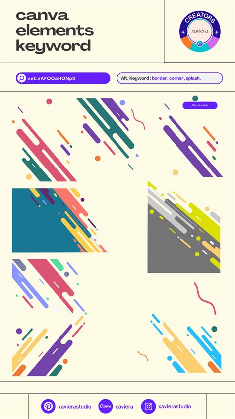 Canva Element Keyword For Abstract Shape Artofit