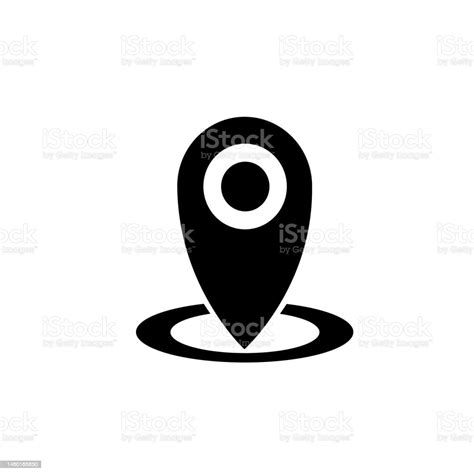 Vector Illustration Location Icon Route Flat Design Stock Illustration Download Image Now Istock