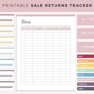 Returns And Refunds Policy Template Etsy