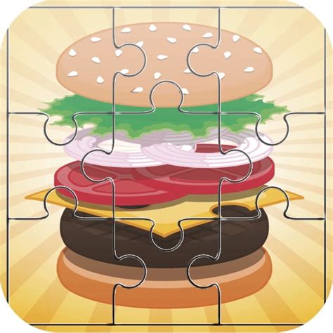 Food Burger Jigsaw Cooking Puzzles Games For Adults And Kid Free By