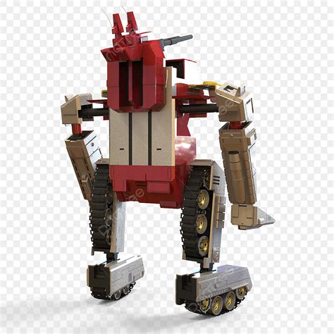 격리 된 배경에 로봇 일러스트 서의 3d 렌더링 로봇 전사 메카 Png 일러스트 및 Psd 이미지 무료 다운로드 Pngtree