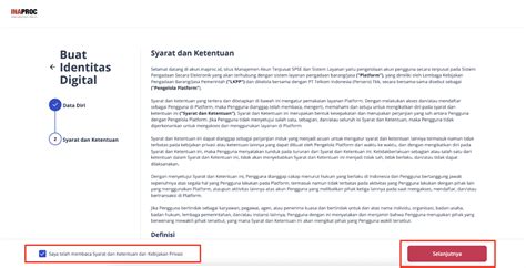 Panduan Melakukan Registrasi Dan Verifikasi Identitas Digital Pusat Bantuan Inaproc