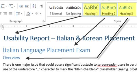 Creating Accessible Word Documents CU Boulder