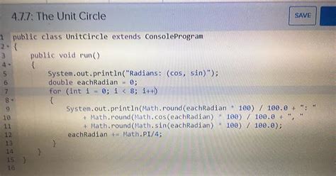 Codehs 477 The Unit Circle Answer Album On Imgur