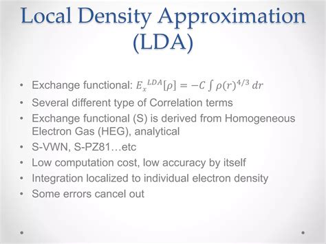 Density Functional Theory Pptx