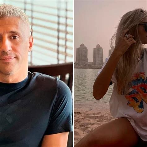 Las Rom Nticas Vacaciones De Hern N Crespo Y Su Novia Antonella Silguero En Las Paradis Acas
