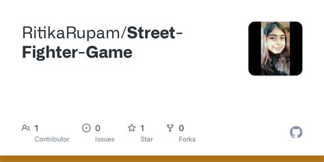 github ritikarupam street fighter game