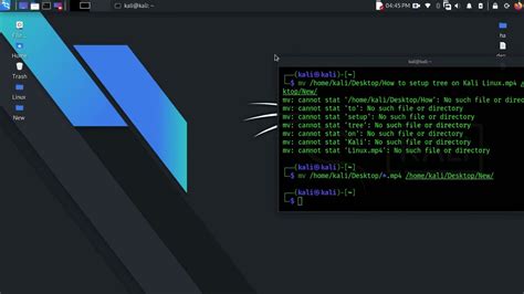 Move Filefolders On Kali Linux By Command Step By Step