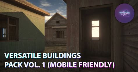 Versatile Buildings Pack Vol 1 Mobile Friendly 3d Environments