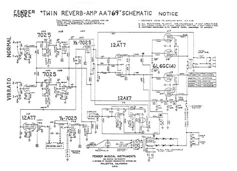 Fender Schematics Tube Amp Schematics