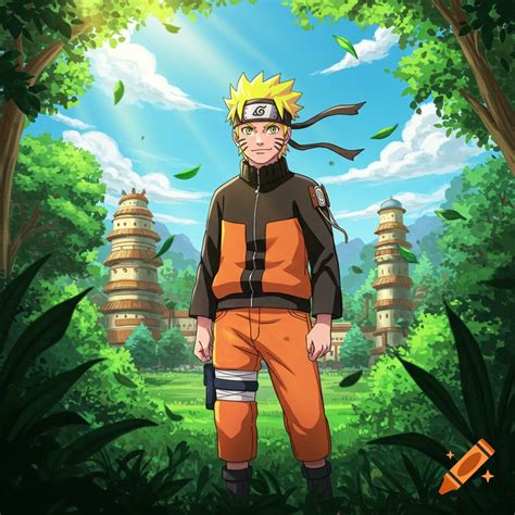 Konoha Forest Background