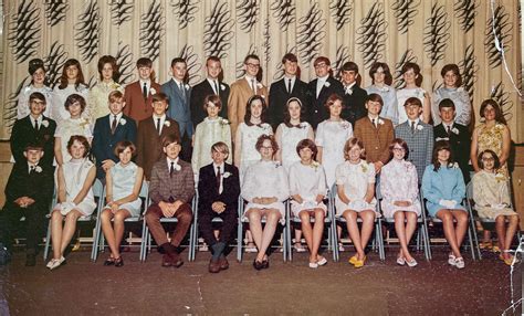 Omps Vintage Photos 8th Grade Graduation Photo 1968 Old Mission Gazette
