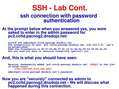 Ppt Ssh Lab Powerpoint Presentation Free Download Id6665730