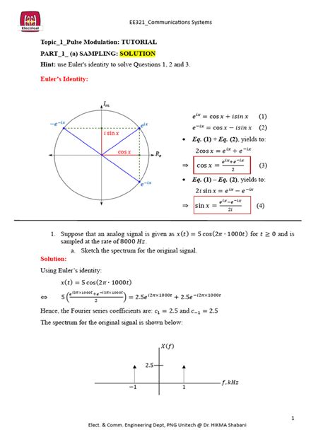 Chapt I Tutorial Part 1 Sampling Solution 1 Pdf