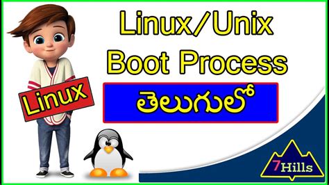 Linux Boot Process In Telugu Unix Cent Os Linux Fundamentals In