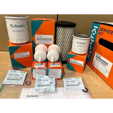 Kubota Service Kits Kubota Kleintraktor Service Kit Rwoapj
