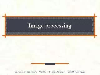 PPT Image Processing PowerPoint Presentation Free Download ID 773266