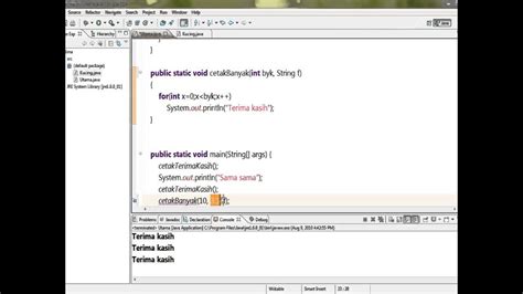 Basic Java And Oop Session 05 Class And Method Youtube