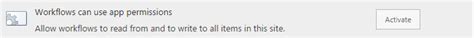 Looping Through Content In A Sharepoint 2013 Site Workflow Part 2 Setting Up App Permissions