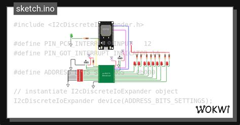 Esp32 Pcf8575 Wokwi Esp32 Stm32 Arduino Simulator