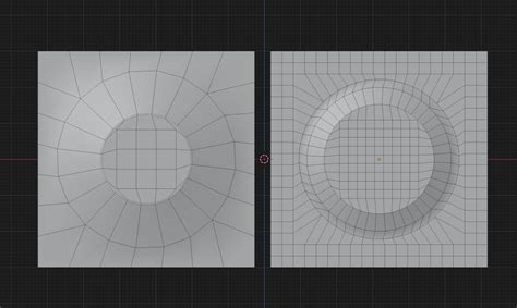 Modeling How To Get A Smooth Emboss Circle Shape On A Mesh Blender