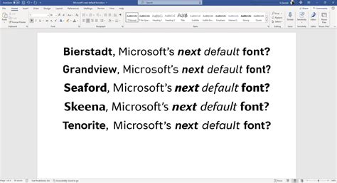Microsoft Introduces New Default Font For Microsoft Office After 16 Years